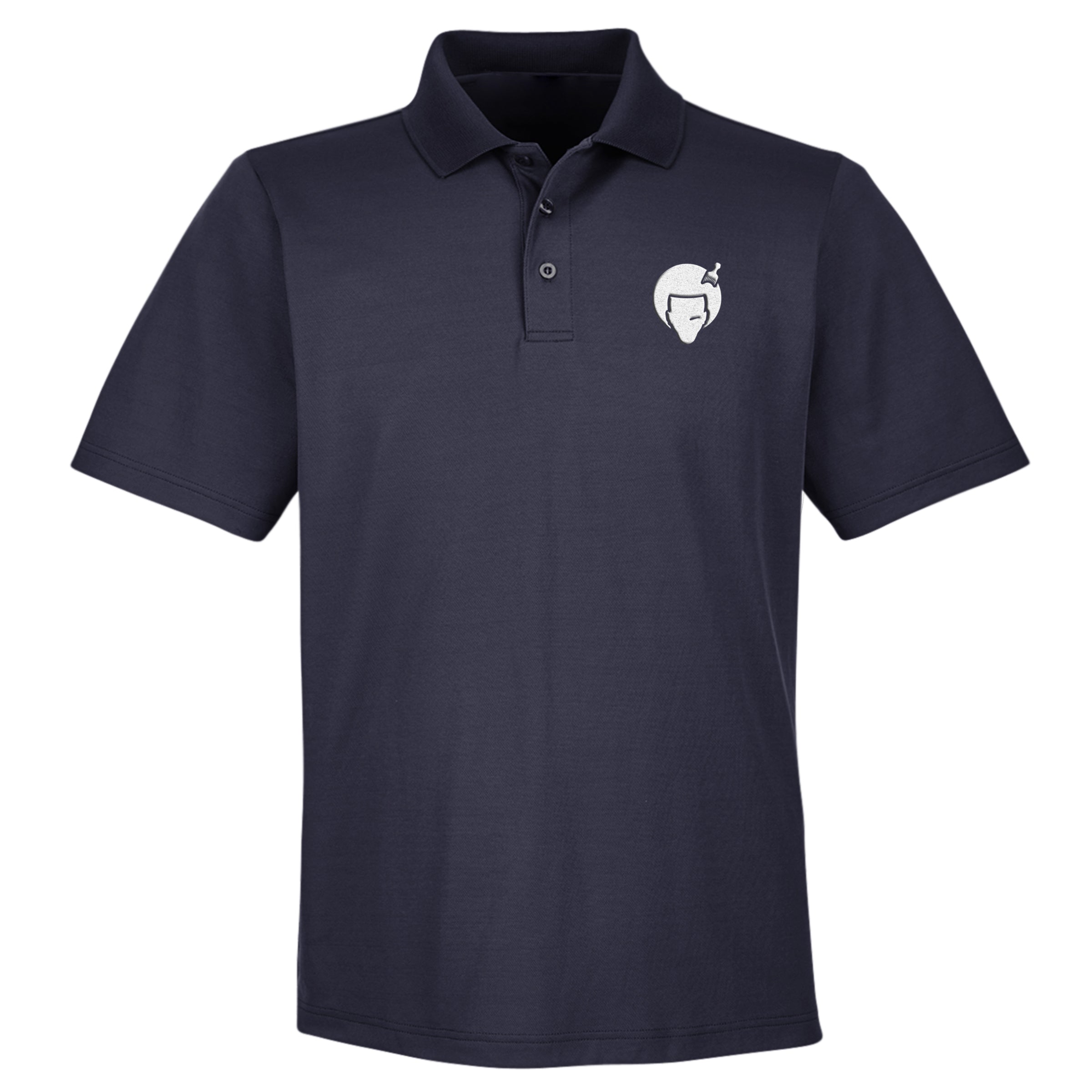 A Fro Pic Embroidered Polo – MINORITEES.COM